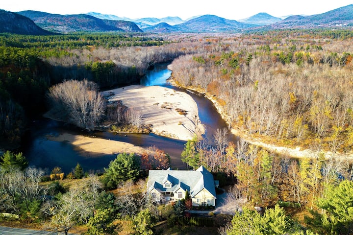 Lovely 5br Waterview | Hot Tub | Sauna - Conway, NH