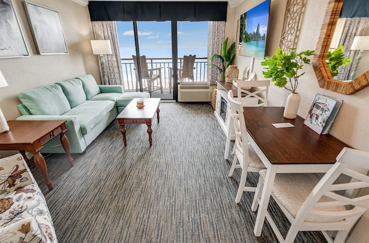 Amazing View Of The Ocean Beautifully Decorated1br - Sandy Beach Resort Myrtle Beach