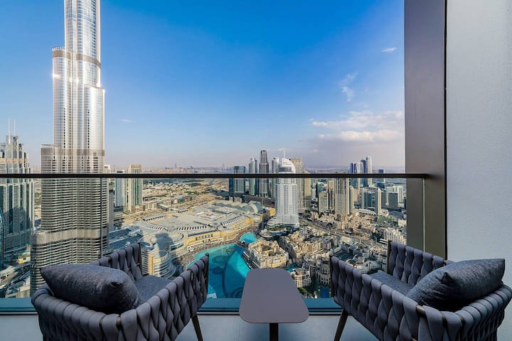 65th Floor Burj & Fountain Views Penthouse For 9 - Dubai