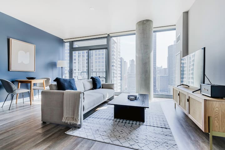 Blueground | River North, Gym, Pool, Doorman, W/d - Chicago, IL