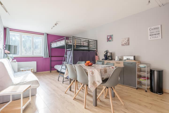 Studio Résidence Les Oursons - Parking Privé - Lac de Kruth-Wildenstein