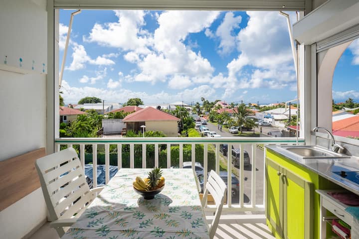 Studio Colibri - A 200 Mètres De La Plage - Saint-François