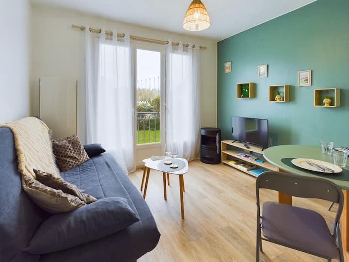 À 110 M De La Plage, Appartement Moderne Pour 2! - Concarneau