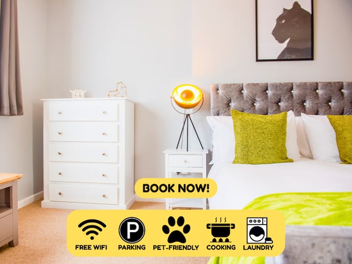 4 Bed - 2 Baths 1 Walk In Shower Lots Of Parking - Ipswich, UK