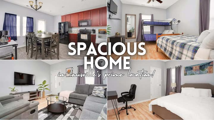Spacious Family Home | Churchill Downs & Downtown! - Louisville, KY