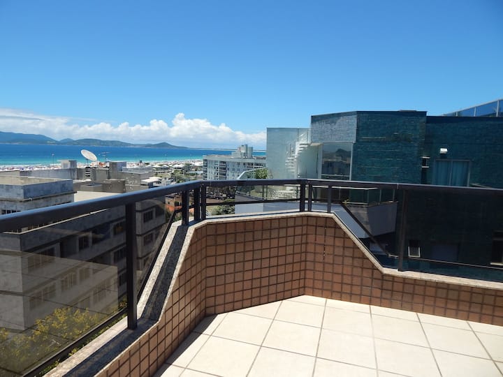 Cobertura Triplex Com Vista Cinematográfica Na Feirinha E Com Churrasqueira - Cabo Frio