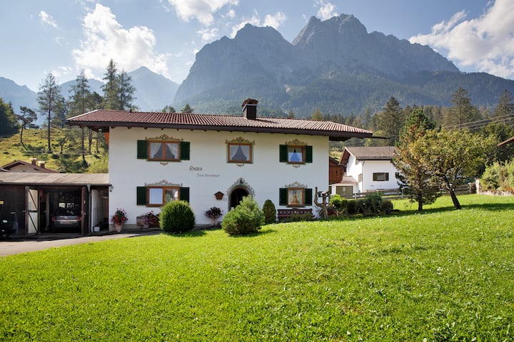 Ferienwohnung Waxensteinblick - Alpspitze