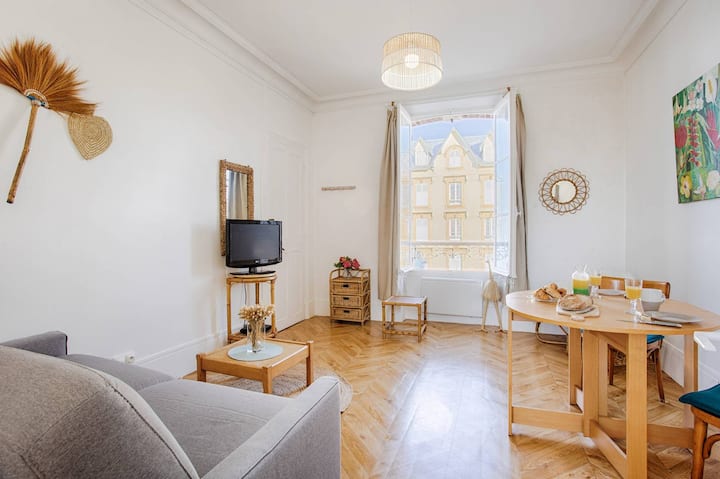 Studio Avec Vue Mer Dans Une Villa Cabourgeaise - Cabourg