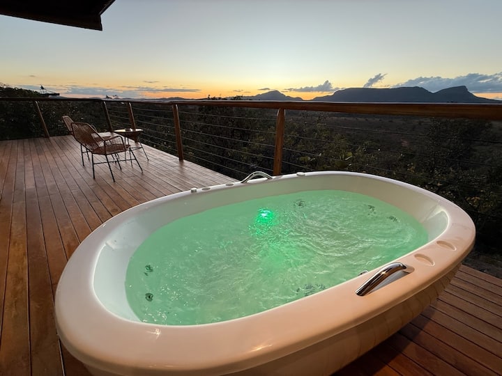 Chalé Canela De Ema - Reserva Mirante Chalés - Goiás (estado)