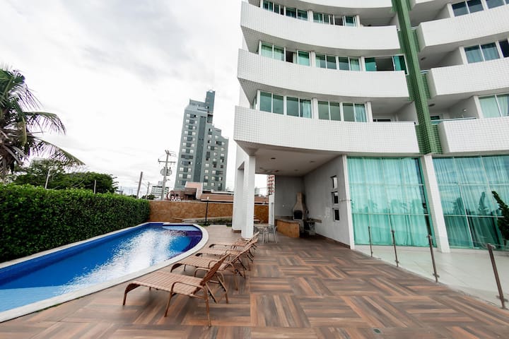 Moderno Apto Com Vista P/ O Morro Do Careca E Mar. - Natal