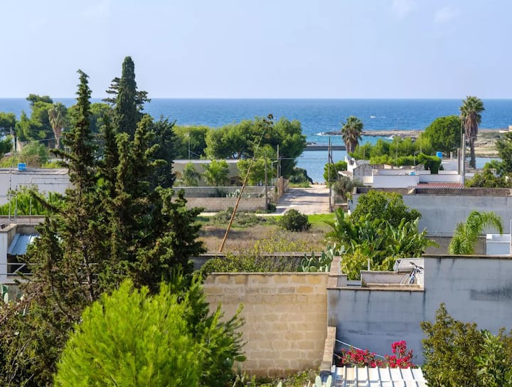 Villa Avec Vue Sur La Mer à Porto Cesareo Détendez - Porto Cesareo