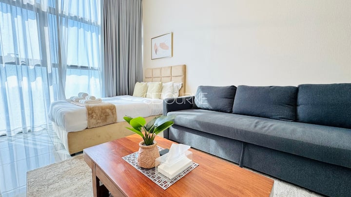 Elegant Studio In O2 Residential Tower Jvc - Émirats arabes unis