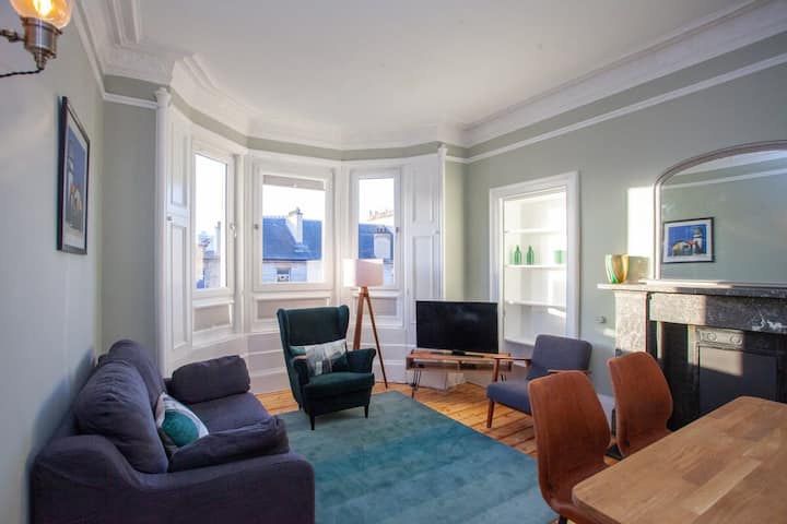 Stylish Flat In The Heart Of The West End - Aéroport de Glasgow (GLA)