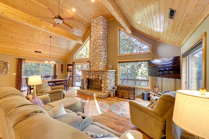 5 Mi To Dodge Ridge: Cabin In Strawberry - Pinecrest, CA