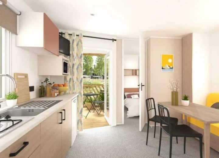 Zecamping Mobil Home 23m² Parc Aquatique - La Baule-Escoublac