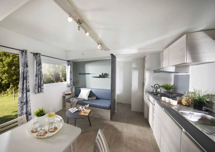 Zecamping Mobil Home 35m² Parc Aquatique - Saint-Michel-Chef-Chef