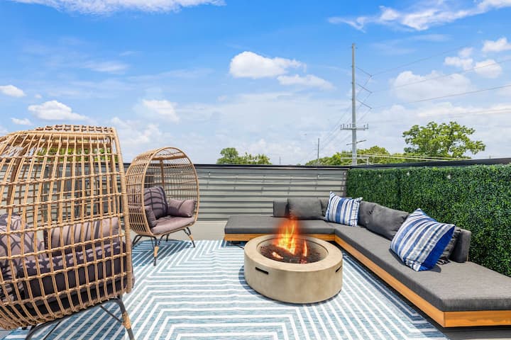 The Iris - Walk To Dining & Nightlife + Rooftop! - Nashville, TN