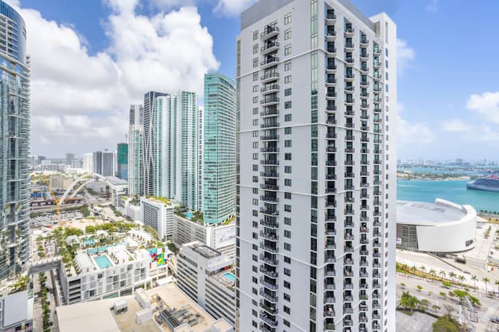 3001 | Apt With Gym And Pool Next To Kaseya Center - Miami, FL