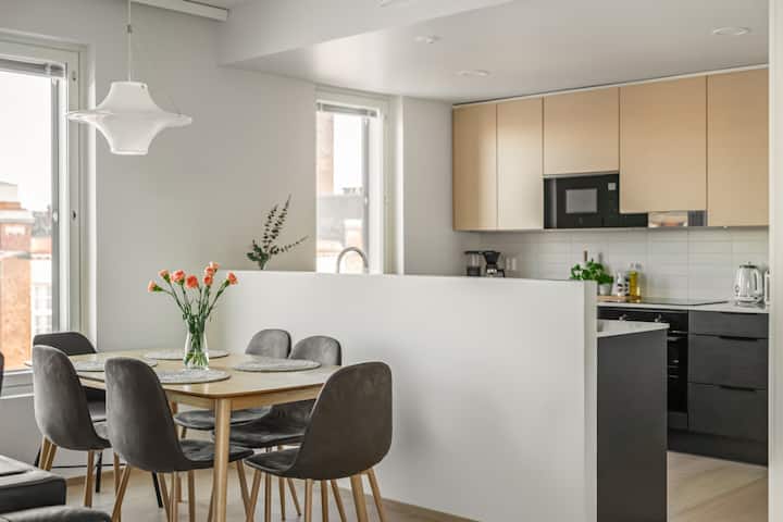 Come In! - "Ilmatar" 93sqm Luxury 3bd For 5 People - Tampere