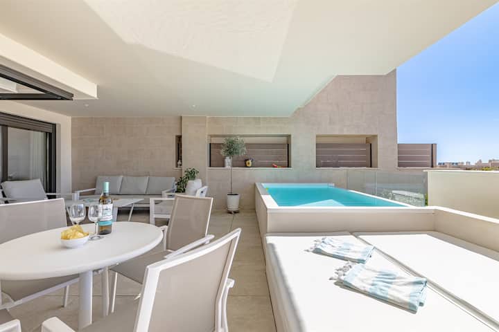 Walk To Beach. Private Plunge Pool - La Cala de Mijas