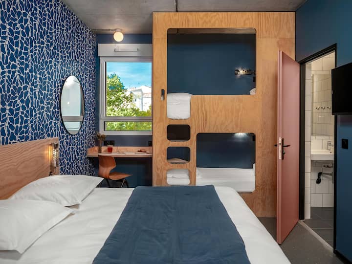 Eklo Bordeaux - Family Room 4 People - Villenave-d'Ornon