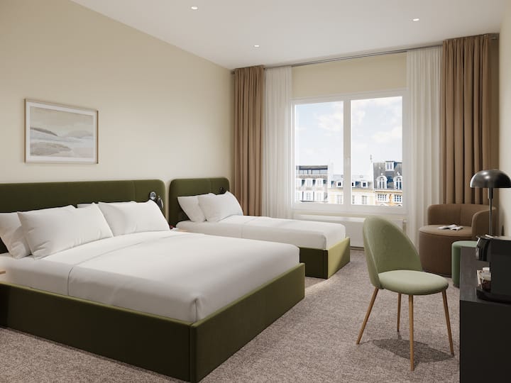 Sonder Middelland | Superior Queen Room - Rotterdam