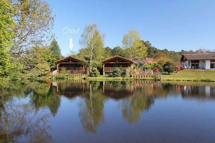 Lodge Ossature Bois Avec Terrasse Et Piscine - Linxe