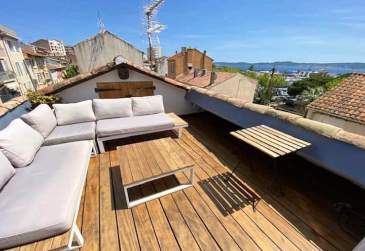 Maison De Ville Avec Terrasse Tropézienne - Sainte-Maxime