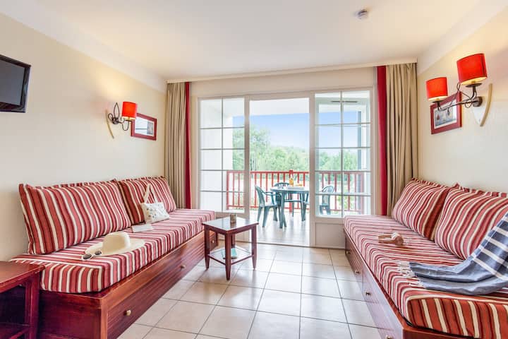 Pierre&vacances - Appart 6 Pers - 1 Ch - Balcon - Biscarrosse