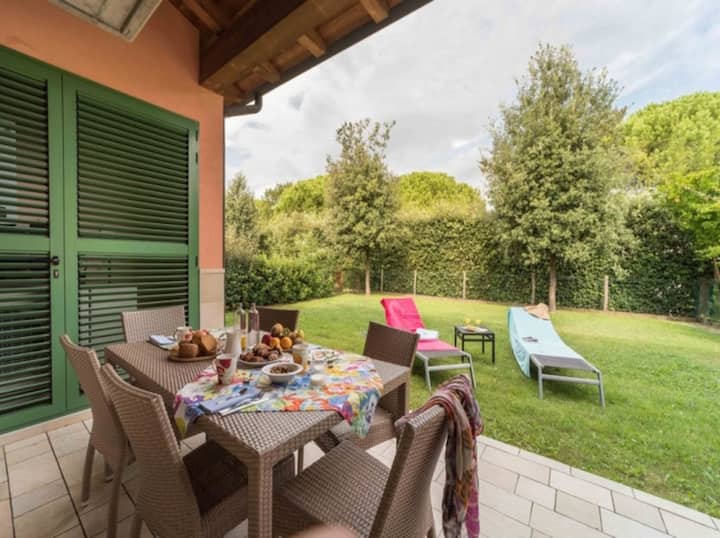 Superbe Villa Avec Jardin Privé - Lignano Sabbiadoro