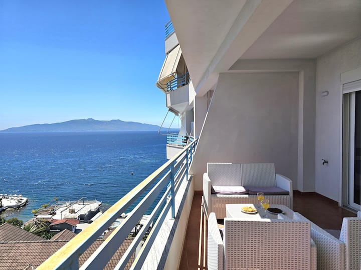 Apartment With Sea View In Saranda - 185 - 薩蘭達