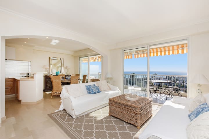 Upstays Appartement 83 M² Terrasse Vue Mer - Cannes