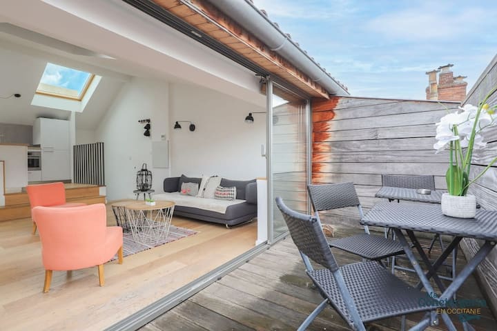 Dv7 Rooftop - Jean Jaurès - Métro Gare - Toulouse