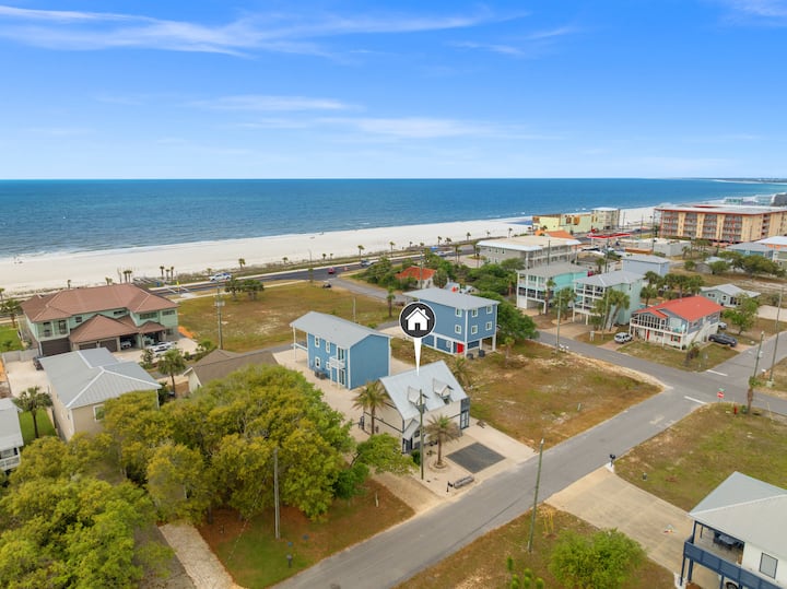Walk To Beach, Chic And Cozy-sugar Sands Cottage B - Mexico Beach, FL