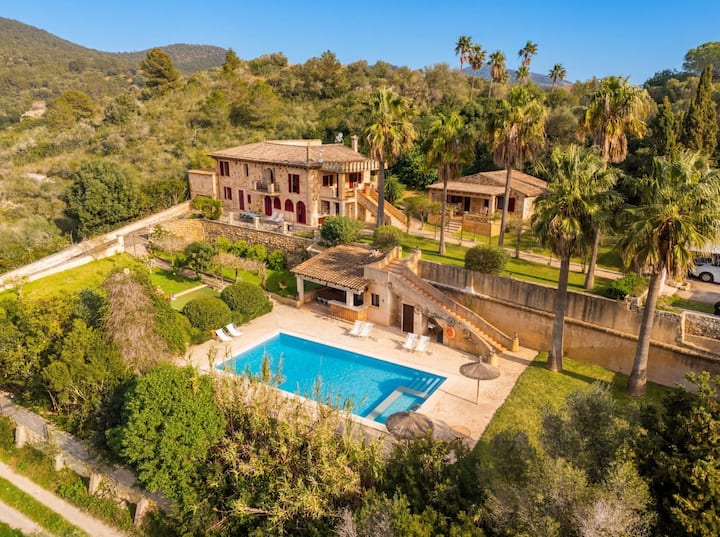 Private Schloss-finca El Castillo | 12m-pool | Bbq - Majorque