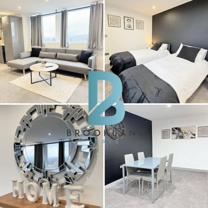 Modern 2-bedroom Apartment In Leeds For 4 Guests - Bradford