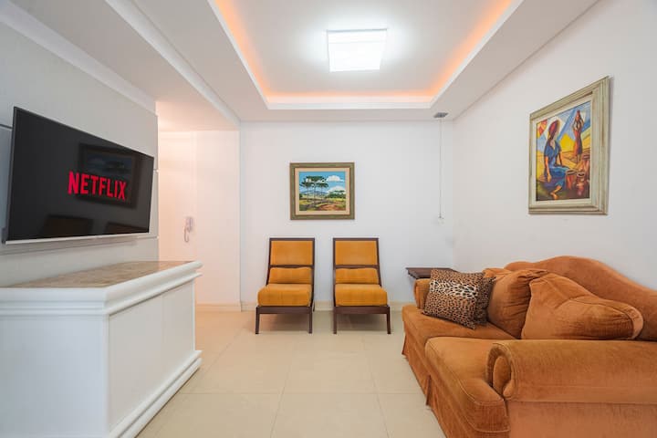 Clda021 - Amplo Apto Todo Climatizado No Centro 3q - Balneário Camboriú