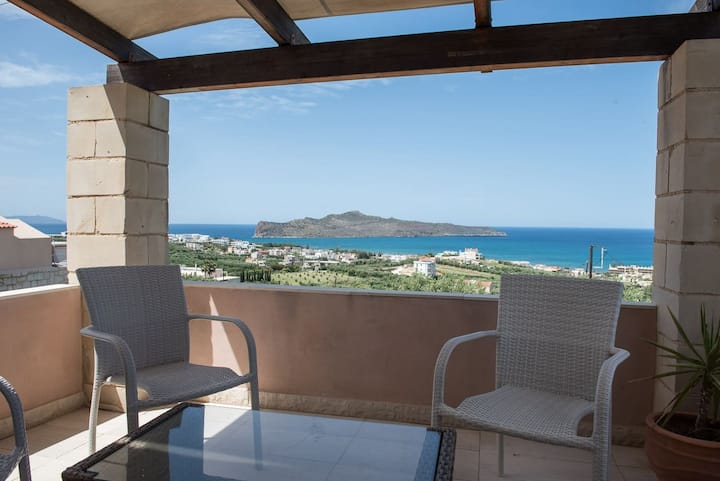 Pantanassa Villas - Erato With Sea View - 克里特
