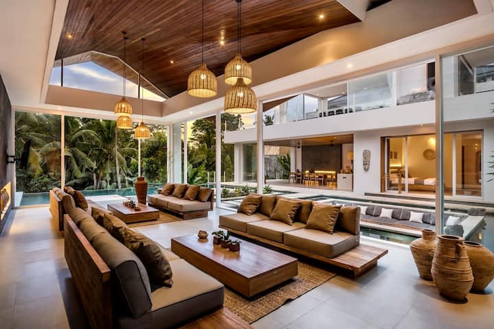 Villa Semangat : 6br Double Storey W/ Meeting Room - Ubud