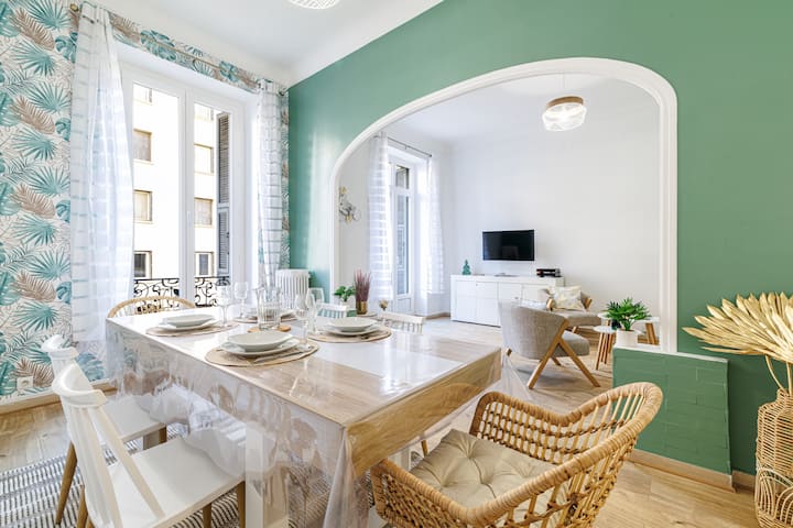 Appartement Spacieux - Le Port - 6 Pers - Nizza