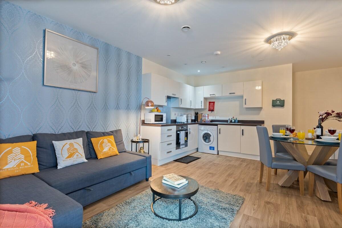 Tranquil Telford Retreat With 2 Bedrooms - 머치 웬락