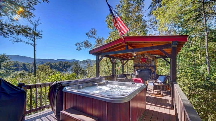 Gorgeous Views - Big Game Room - 3 King Beds - 블루 리지