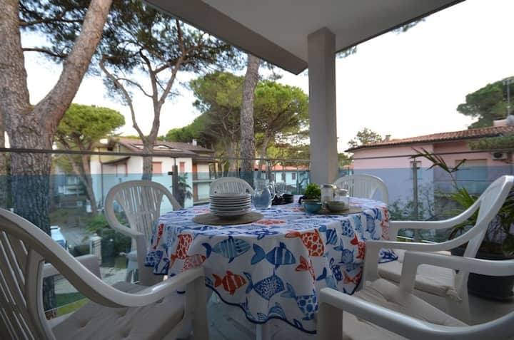 Appartement Entièrement éQuipé Dans Une Pinède Ave - Lignano Sabbiadoro