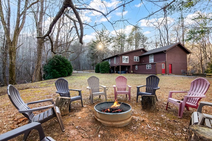Wine Down Large Mtn Home In Aska Adventure Area - Blue Ridge, GA