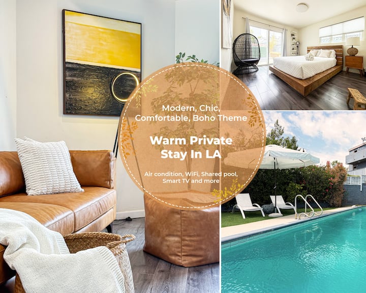 Prime 1-br Stay Near Lax, Sofi & Forum - Mk2 - Lad - Ladera Heights, CA