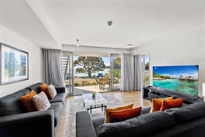 Paihia Beachfront 2 Bedroom Aprt - Paihia