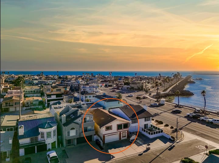 Great Reviews! Steps To Water, Ocean Sunset Views - Port Hueneme, CA