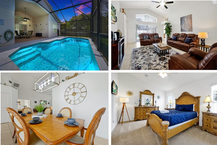 Private Pool Home Near Disney & Universal Studios - キシミー, FL