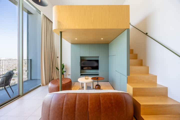 Mood 22 - Deluxe Loft Studio: Chic & Cozy Retreat - Dubai