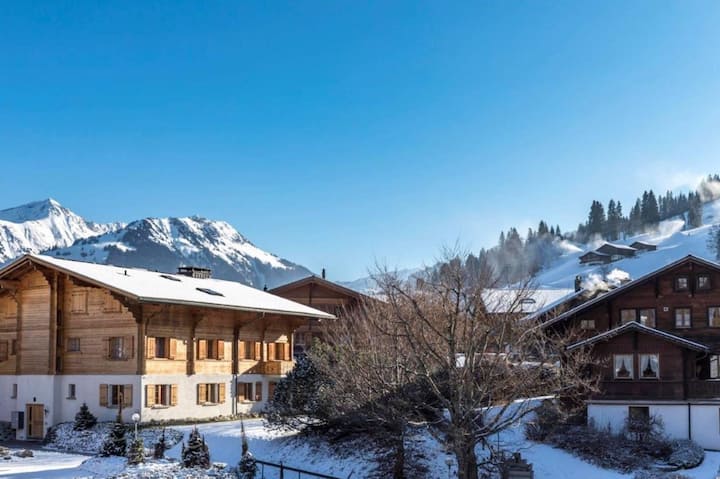 Charming Duplex Next To Ski Slopes - Saanen